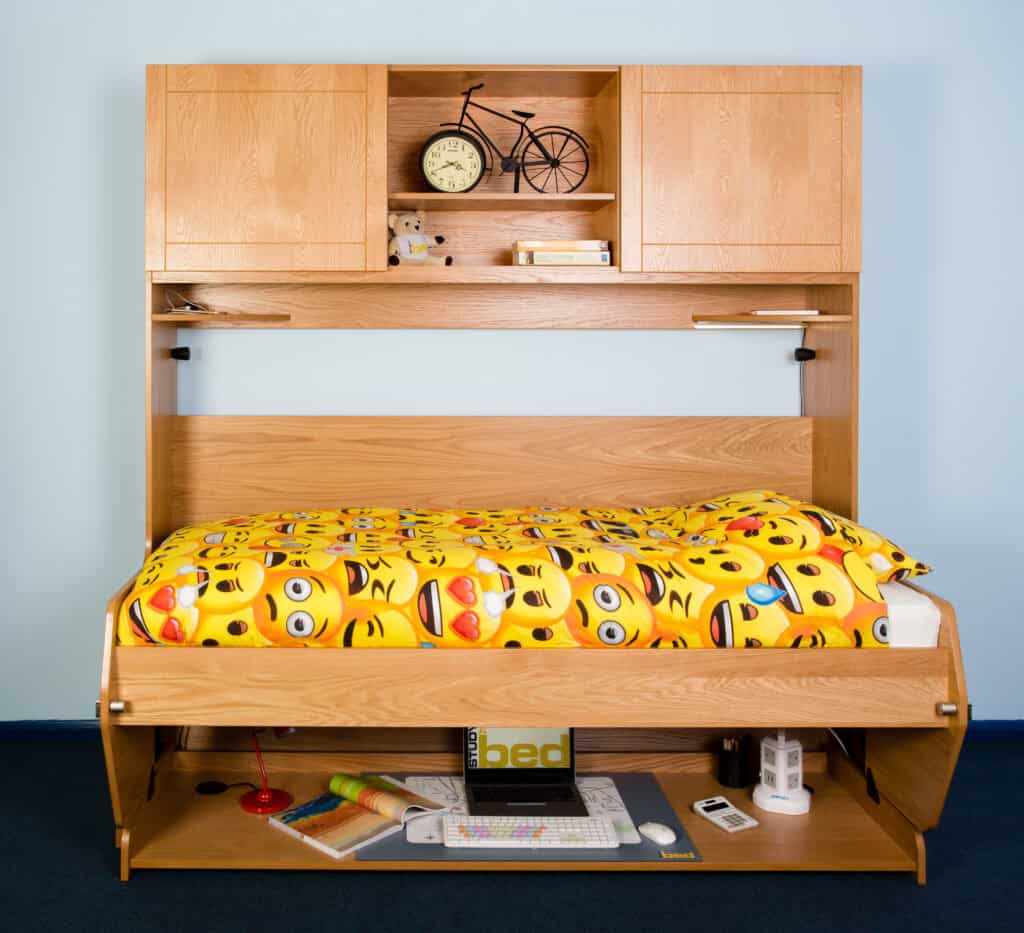 Universal StudyBed | Single Bed Desk Combination | Built in Storage ...